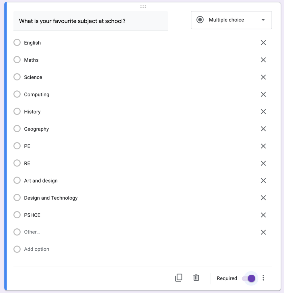 Google Forms - teachictnt.org.uk