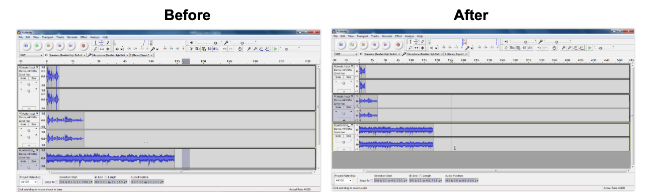 Basic Audacity editing skills - teachictnt.org.uk