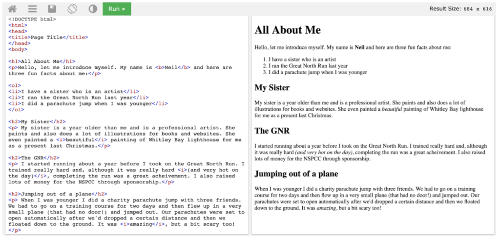 What is HTML? - teachictnt.org.uk